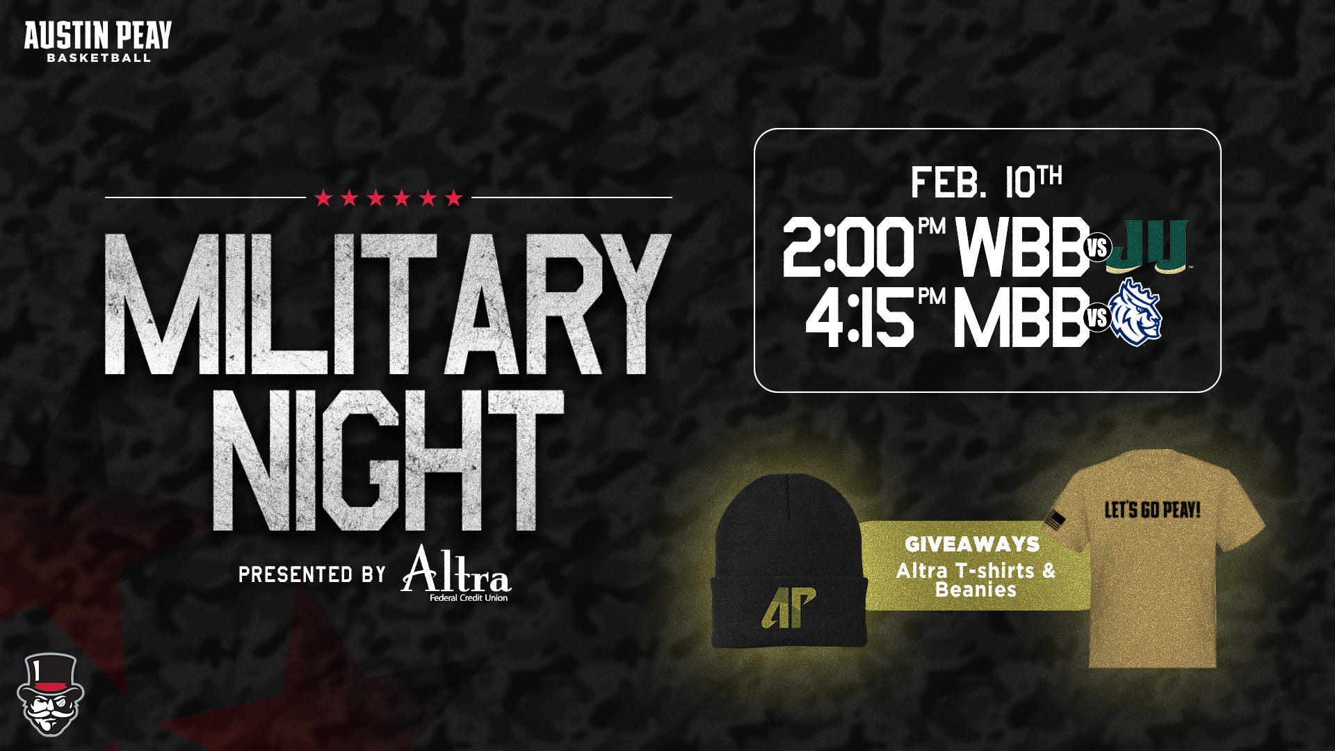 Austin Peay Men's & Women's Basketball Doubleheader | F&M Bank Arena