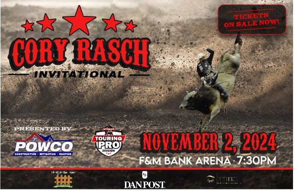 Cory Rasch PBR Invitational | F&M Bank Arena